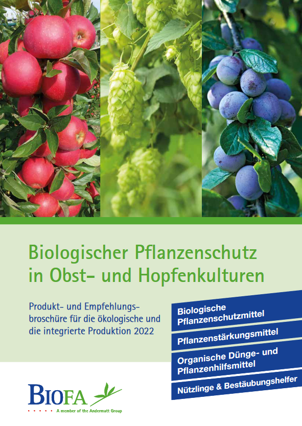 Biological plant protection in fruit and hop crops - Organic Farm Knowledge